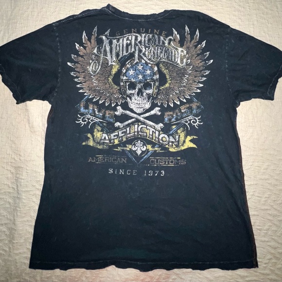 Affliction | Shirts | Vintage Mens Affliction Tee | Poshmark